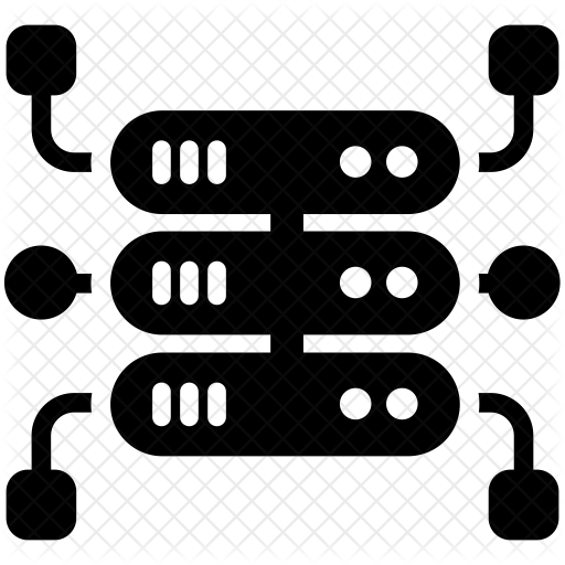 Data Structure Icon - Download in Glyph Style