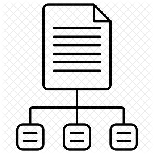 Data Structure Icon - Download in Line Style