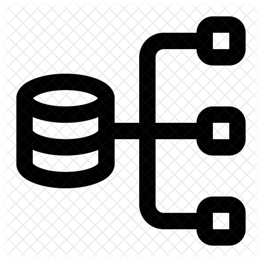 Database Connection Icon - Download in Line Style