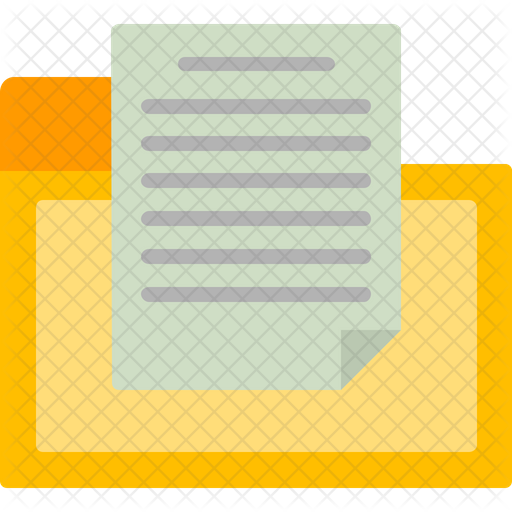 Database Folder Icon - Download in Flat Style