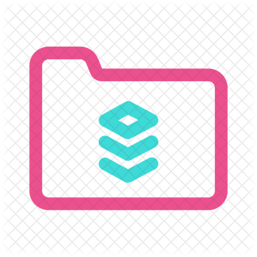 Database Folder Icon - Download in Dualtone Style