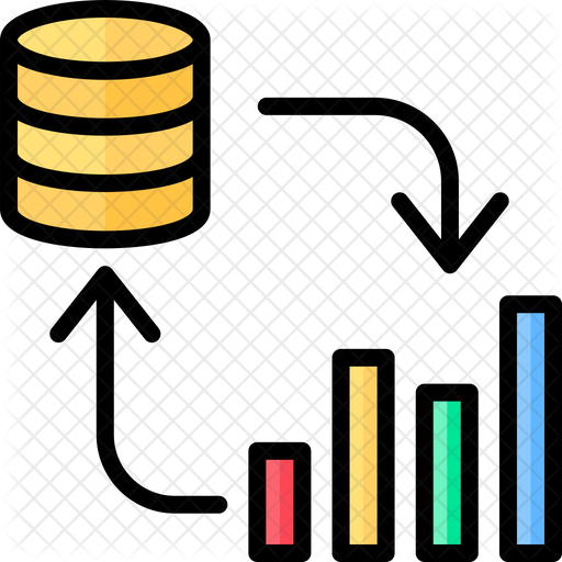 Database Transaction Icon - Download in Colored Outline Style Database Transaction Icon - Download in Colored Outline Style