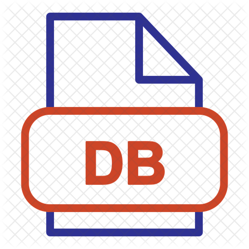 Db File Icon Download In Line Style 1316