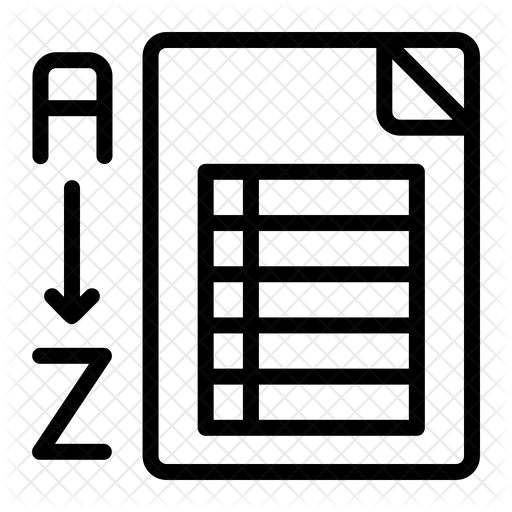 descending-order-icon-download-in-line-style