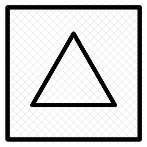 Dropup Menu Icon - Download in Line Style Dropup Menu Icon - Download in Line Style