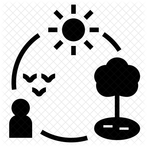 Ecosystem Icon - Download in Glyph Style Ecosystem Icon - Download in Glyph Style
