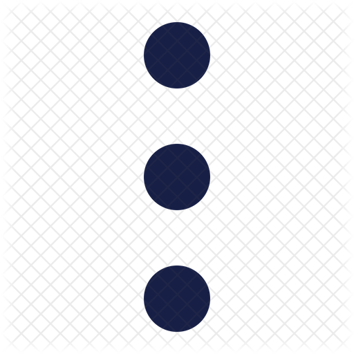 Ellipsis Vertical Icon Download In Line Style