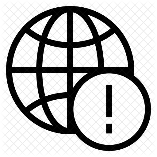 Free Error network Icon of Line style - Available in SVG, PNG, EPS, AI ... Free Error network Icon of Line style - Available in SVG, PNG, EPS, AI ...