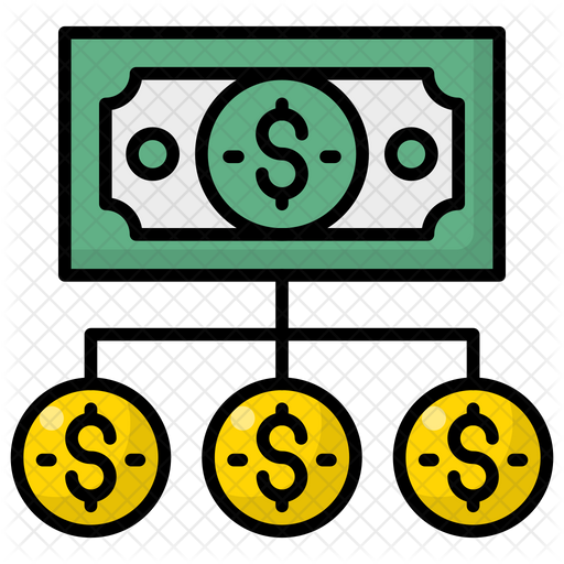Financial Hierarchy Icon - Download in Colored Outline Style Financial Hierarchy Icon - Download in Colored Outline Style