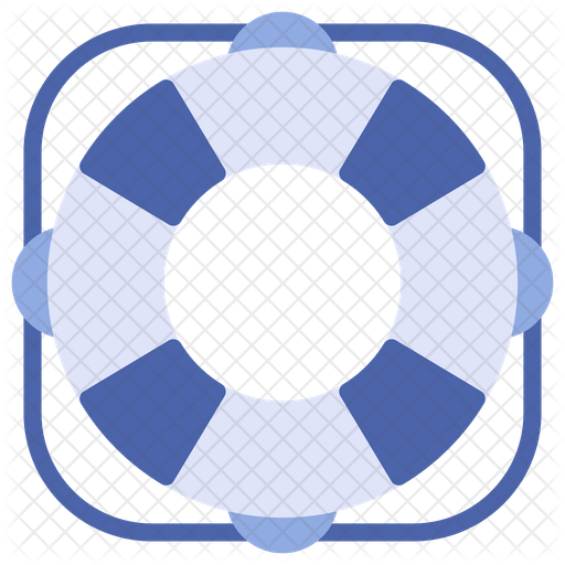 Floating Icon - Download in Flat Style