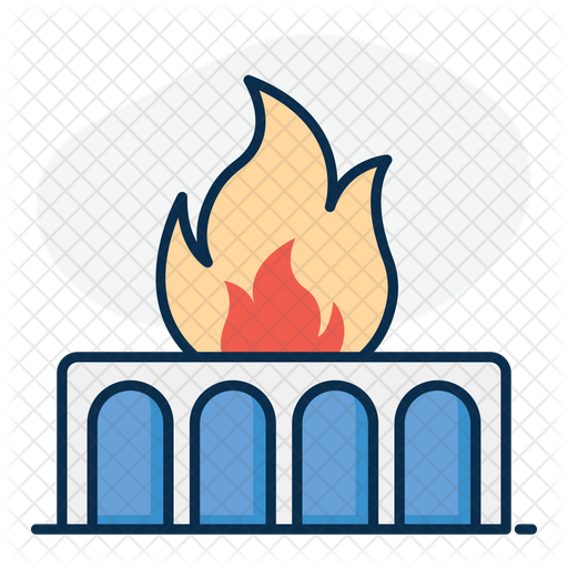 Fossil Fuels Icon - Download in Colored Outline Style Fossil Fuels Icon - Download in Colored Outline Style