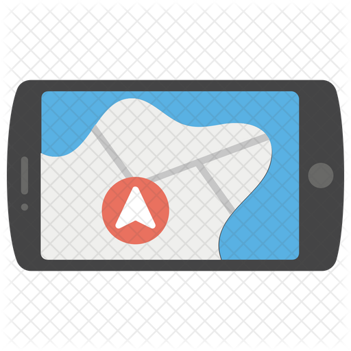 Google Maps Icon - Download in Flat Style