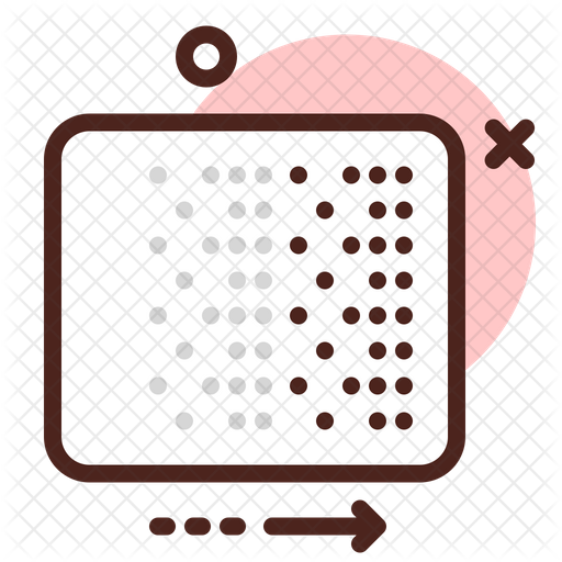 Gradient Tool Icon - Download in Colored Outline Style