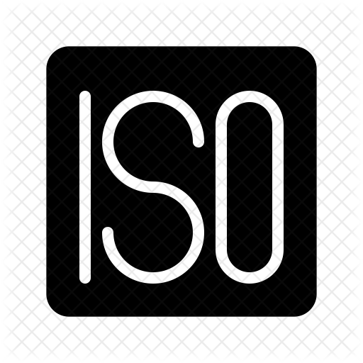 Iso Icon - Download in Glyph Style