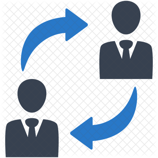Job Rotation Icon - Download in Dualtone Style Job Rotation Icon - Download in Dualtone Style