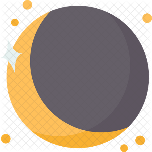 Lunar Eclipse Icon - Download in Flat Style