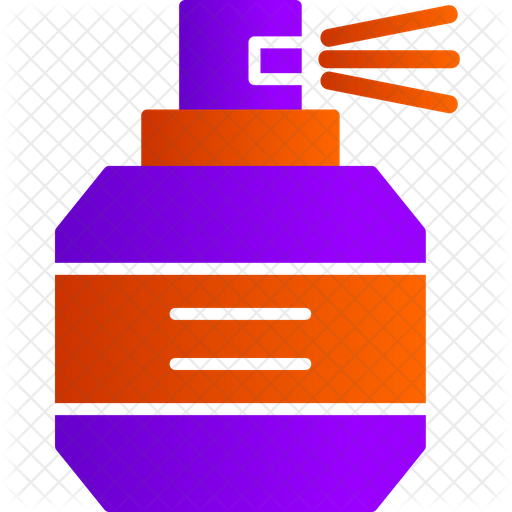 Man Perfume Icon Download In Gradient Style