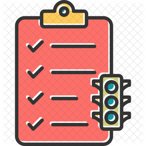 Project Status Icon Download In Colored Outline Style