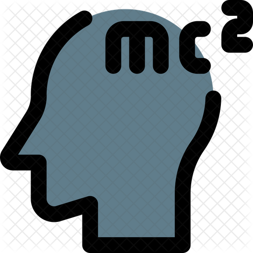 Science Thinking Icon - Download in Colored Outline Style