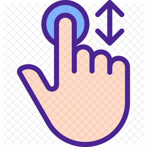 Scrolling vertically Icon - Download in Colored Outline Style Scrolling vertically Icon - Download in Colored Outline Style