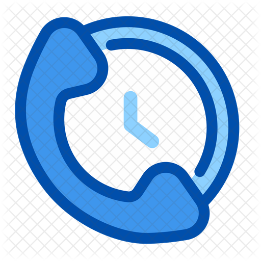 Service Call Icon - Download in Colored Outline Style