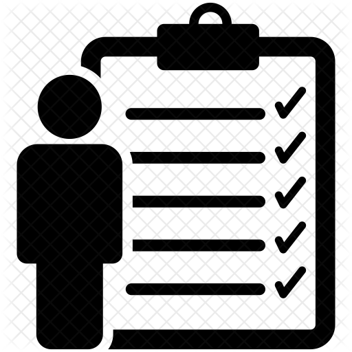Tasks Completed Icon - Download in Glyph Style