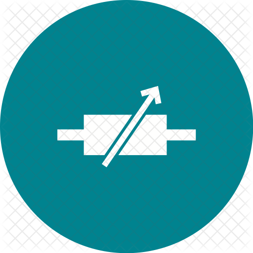 Variable Resistor Icon Download In Glyph Style