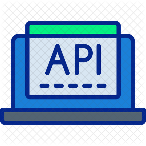 Web Api Icon - Download in Colored Outline Style