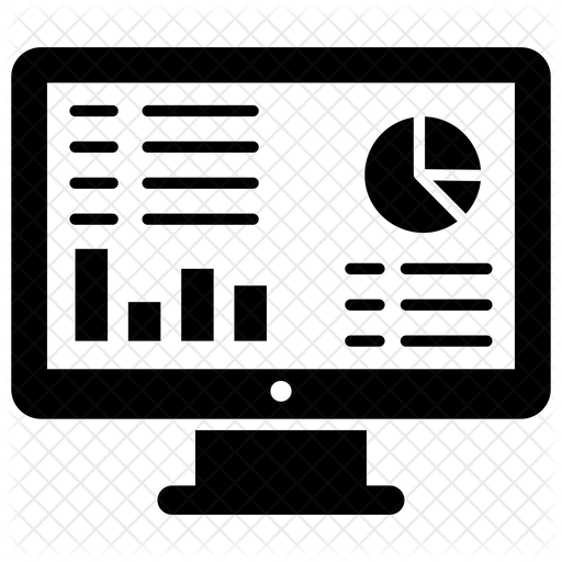 Web Dashboard Icon - Download in Glyph Style