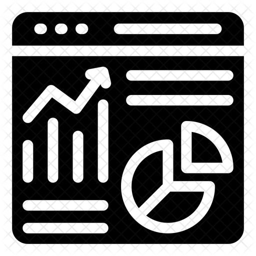 Web Dashboard Icon - Download in Glyph Style