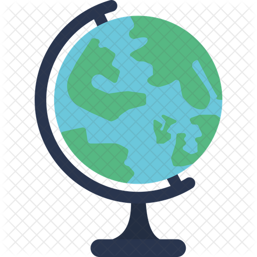 World Globe Icon - Download in Flat Style