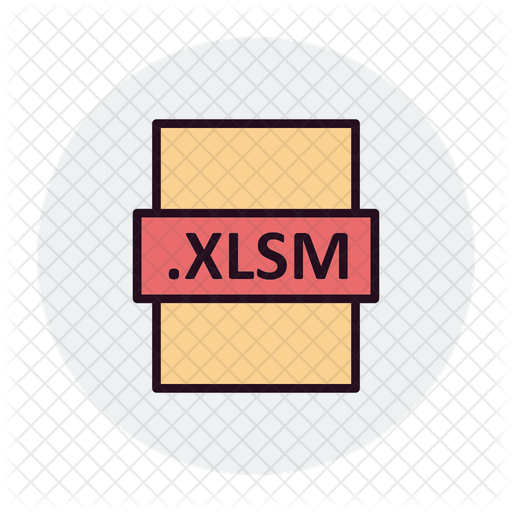 Xlsm Icon - Download in Rounded Style Xlsm Icon - Download in Rounded Style