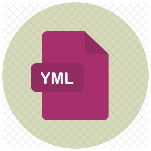 Yml file Icon - Download in Flat Style Yml file Icon - Download in Flat Style