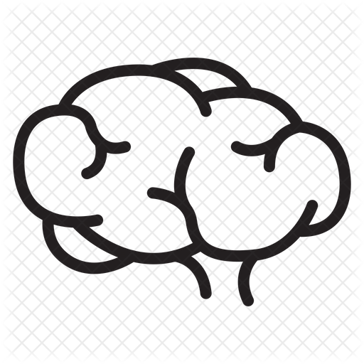 Zombie Brain Icon Download In Line Style