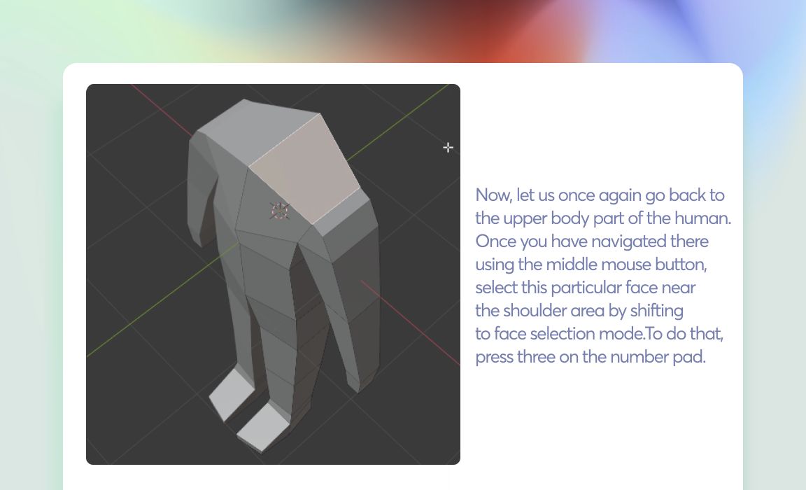 How To Model a 3D Human In Blender - Iconscout Blogs