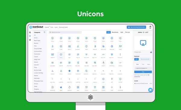 9 Best React Icon Libraries in 2022 - IconScout Blogs