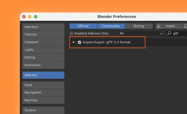 How to Export glTF Files From Blender | IconScout Blogs