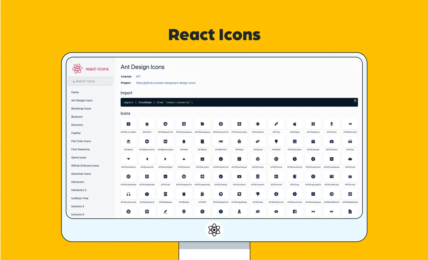 11 Best React Icon Libraries in 2024 | IconScout Blogs