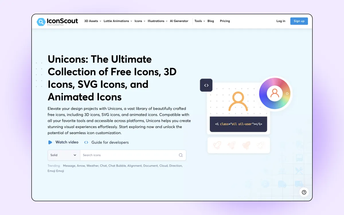 2025 Best Icon Libraries (React) to Check Out | IconScout Blogs