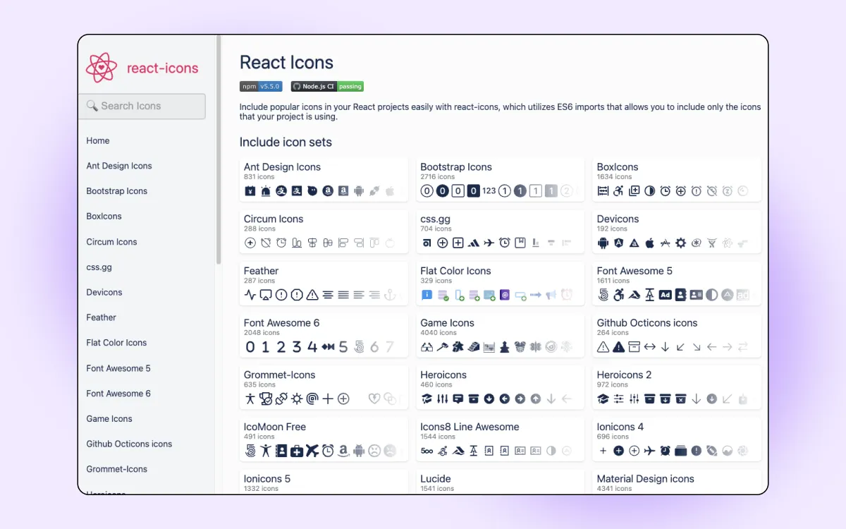2025 Best Icon Libraries (React) to Check Out | IconScout Blogs